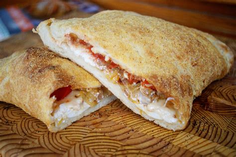 Sausage And Pepper Calzone