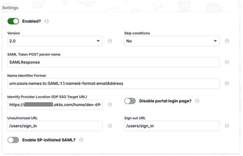 Set Up SAML SSO For Your Portal Knowledge Base