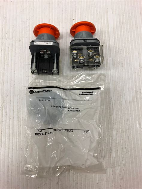 Allen Bradley 800t D Push Buttons 2 Total Btm Industrial