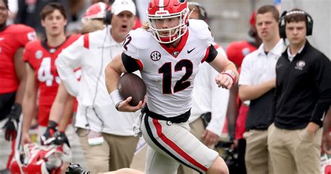 Georgia Qb Brock Vandagriff Digs Into Nuances Quietly Building Himself
