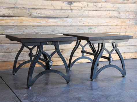 Industrialux Side Table Vintage Industrial Furniture