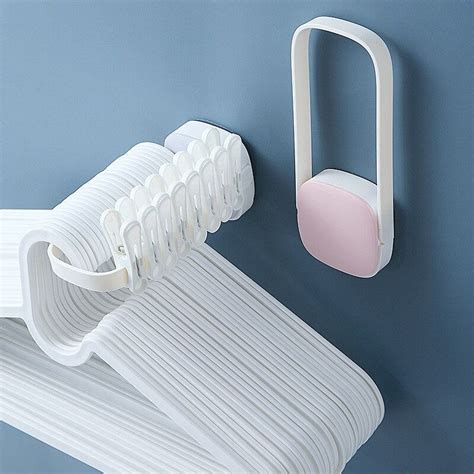Self Adhesive Foldable Wardrobe Clothes Organizer In Hanger