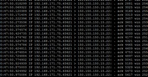 로이랩 tcpdump 사용법