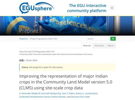 K Narender Reddy On Linkedin Pre Print Available For Discussion The Agroecosystems Of India Are