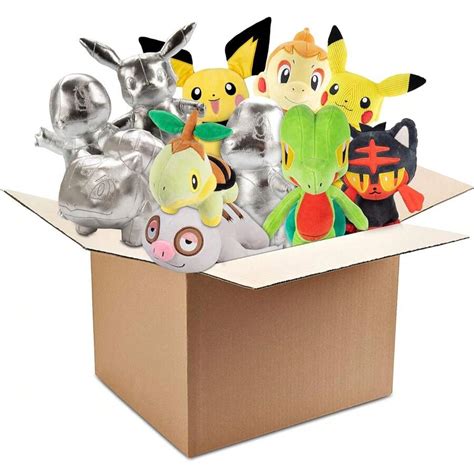 Plush Anime 8 Mystery Blind Box 3 Pack Plush Assorted Receive 3 Of
