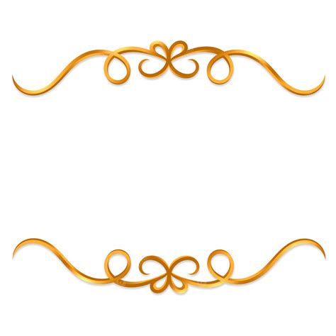Aesthetic Gold Metallic Text Frame Frames Text Text Box Png