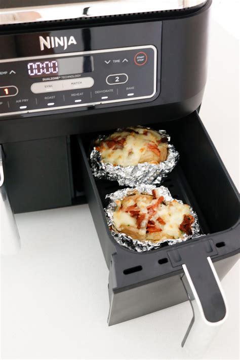 Air Fryer Loaded Baked Potatoes Oh So Busy Mum