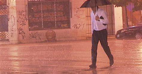 La Lluvia Trajo Alivio Y Hubo Un Marcado Descenso De La Temperatura