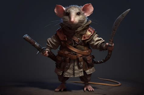 Premium Ai Image A Character From The Game Rat
