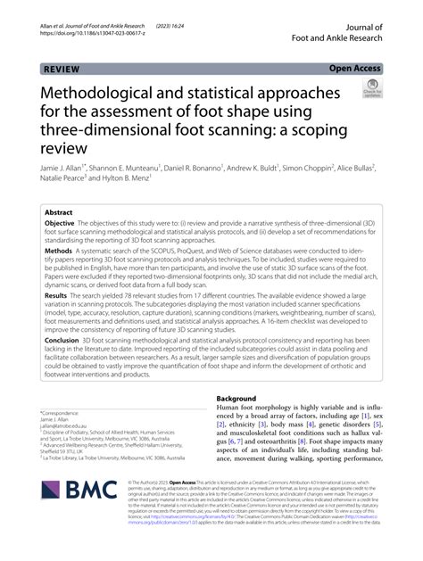 PDF Methodological And Statistical Approaches For The Assessment Of