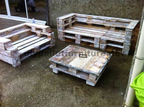 Mueblesdepalets net Set de muebles de palets con sofá y mesita