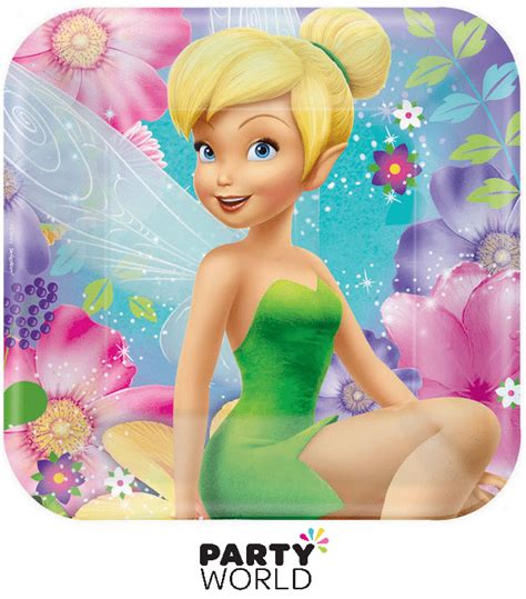 Tinkerbell Paper Plates Party World