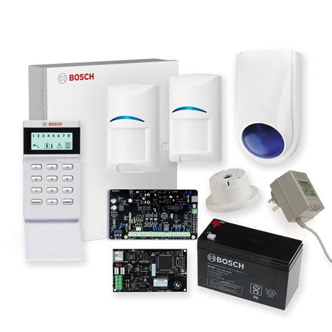 Bosch 2000 Series 8 Zone Alarm Kit With Icon Keypad 2 X Bosch Gen2