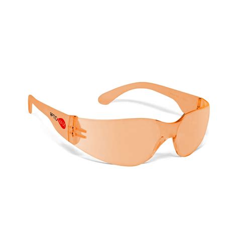 Orange Lens Polycarbonate Safety Glasses 123safetygear