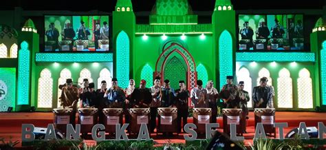 MTQH Ke XI Tingkat Provinsi Babel Pemkab Bangka Selatan Siapkan 6