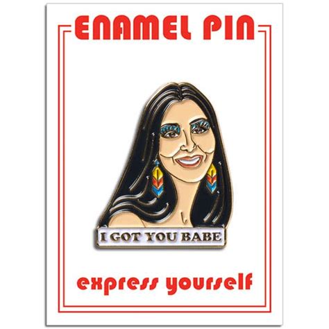 Enamel Pin Cher Soap Stop And Body Shop