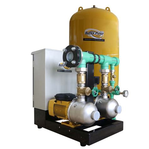 ปั๊มบูสเตอร์ Booster Pump ชุดปั๊มสำหรับส่งน้ำอัตโนมัติใช้งานขนาดใหญ่ พร้อมถังแรงดันขนาด 200