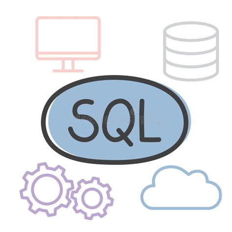 Sql Word Stock Illustrations 172 Sql Word Stock Illustrations Vectors And Clipart Dreamstime