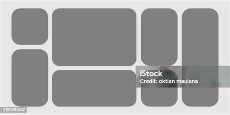 Modular Shapes And Bento Grid Stock Illustration Download Image Now Abstract Backgrounds