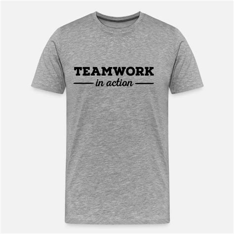 Teamwork Mens Premium T Shirt Spreadshirt