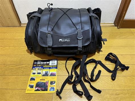 【目立った傷や汚れなし】1円売切！ Motofizz 大容量 ミニフィールドシートバッグ ほぼ未使用保管品 Mfk 100 タナックス
