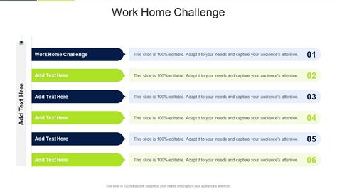 Work Home Challenge In Powerpoint And Google Slides Cpb PPT Example