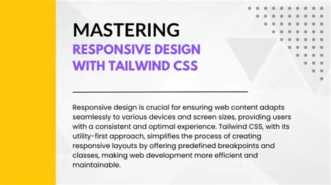 Ppt How To Build Responsive Layouts With Tailwind Css Breakpointsupdated Powerpoint
