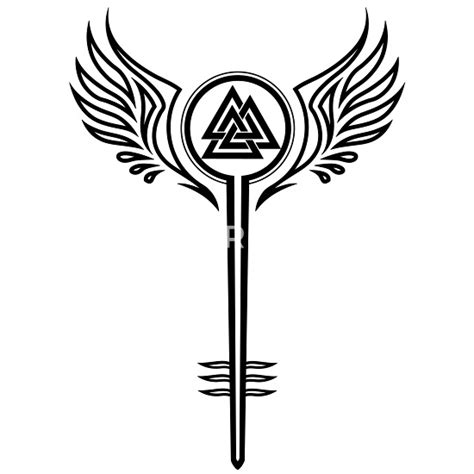 Basemenstamper Viking Shield Maiden Tattoo Designs