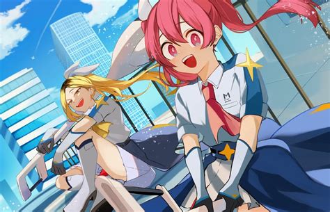 Sakuragi Kana And Koshigaya Hitomi Kabushikigaisha Magi Lumiere Drawn