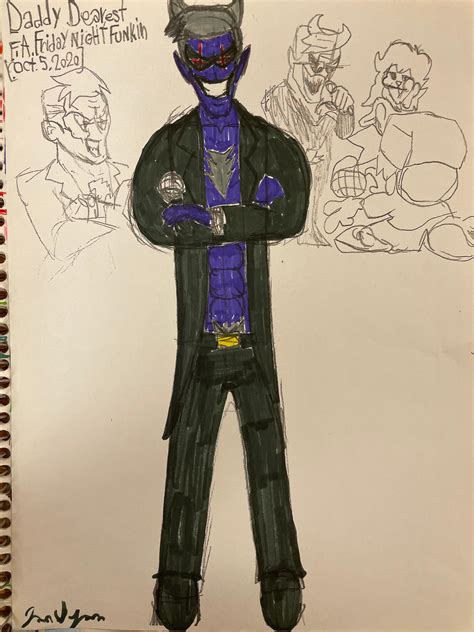 Fnf Daddy Dearest By Metrogalaxy On Deviantart