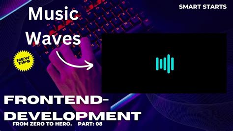 How To Make Music Waves Animation Using Html Css Frontend Glowing Music Waves Youtube
