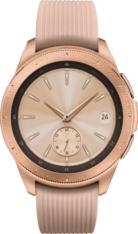 Best Buy Samsung Galaxy Watch Smartwatch 42mm Stainless Steel LTE