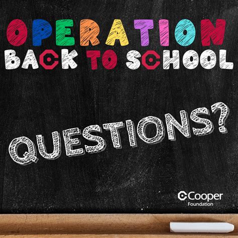 Questions Square For Website The Cooper Foundation