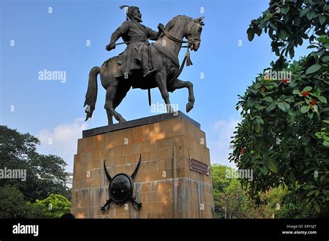 Statue Of Chhatrapati Shivaji Maharaj Bombay Mumbai Maharashtra