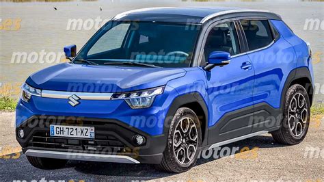 Maruti Evx Electric Suv Production Spec Render Creta Ev Rival