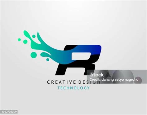 字母 R 水濺標誌圖示向量圖形及更多乾淨圖片 乾淨 創新 動作 Istock