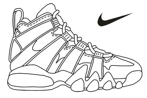 Nike Air Max Printable Coloring Pages Enjoy Coloring Coloring Books