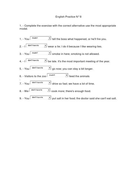 English Practice N 8 Pdf Wellness