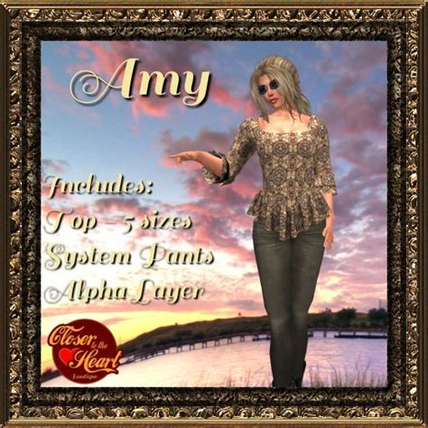 Second Life Marketplace Amy Pants Outfit Boxed