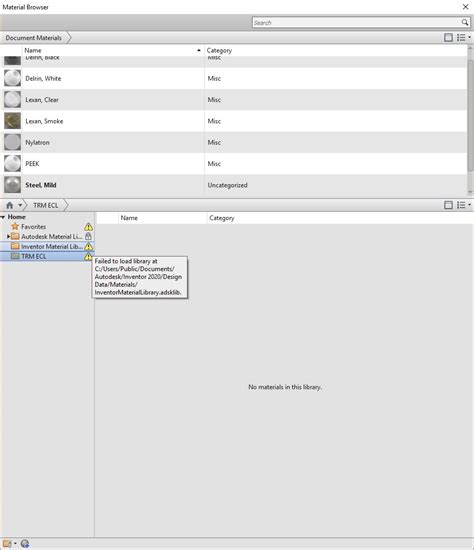 Materials Densities Are Incorrect In Inventor 2020 Autodesk Community