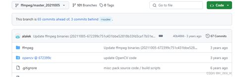 编译opencvffmpeg过程opencv编译ffmpeg Csdn博客