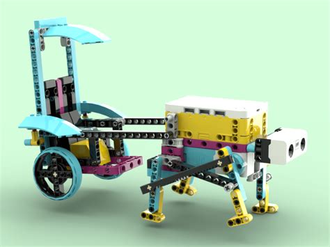 Рикша Lego Spike Prime инструкция