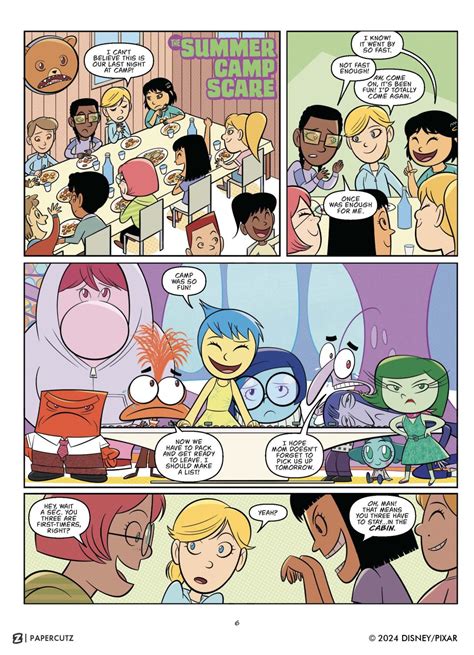 THE NEW ADVENTURES OF DISNEY AND PIXARS INSIDE OUT Announced By Mad Cave Studios And Papercutz