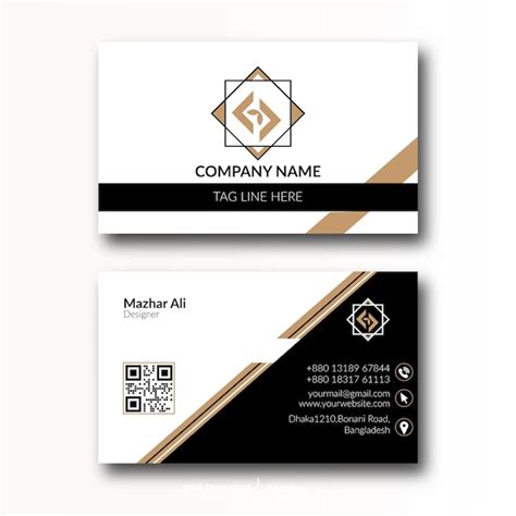 Premium Vector Luxury Business Card Design
