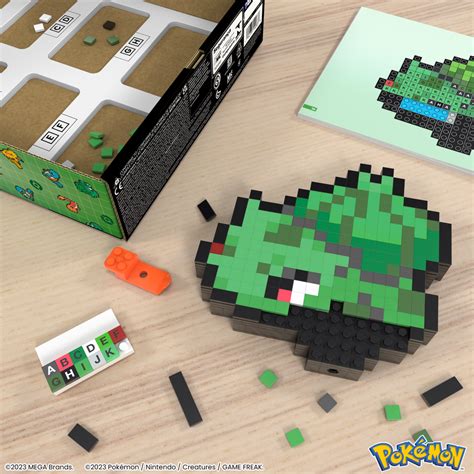 Pokémon Bulbasaur Building Set By Mega Mattel Creations