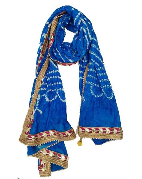 Buy Desi Butik Womens Silk Jaipuri Rajasthani Bandhani Bandhej Heavy