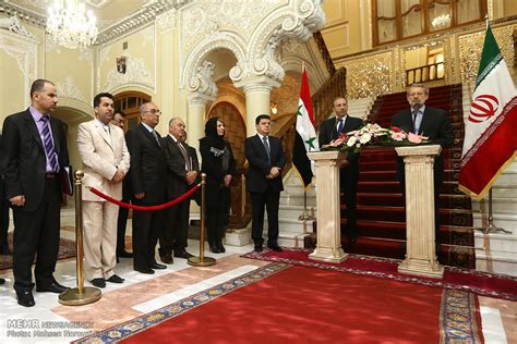 Mehr News Agency Iran Syria Parliament Speakers Meet