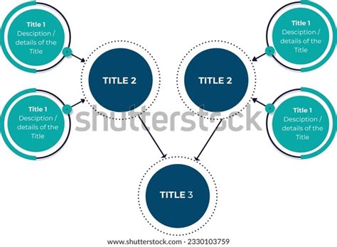 Flow Chart Vectorflow Process Vector Infographicideal Stock Vector