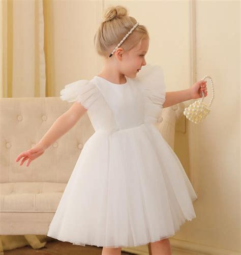 Дитяча пишна сукня для дівчинки 98см Біла П144 Брендовая одежда Rozetka