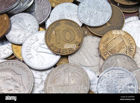 Old Invalid Coins From Europe History Coins Texture Pattern Money Coins Background Filler